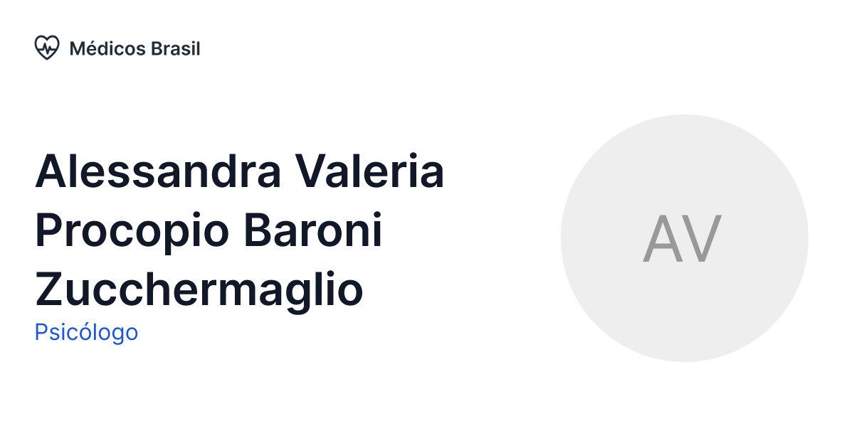 Alessandra Valeria Procopio Baroni Zucchermaglio - Psicólogo | Médicos ...