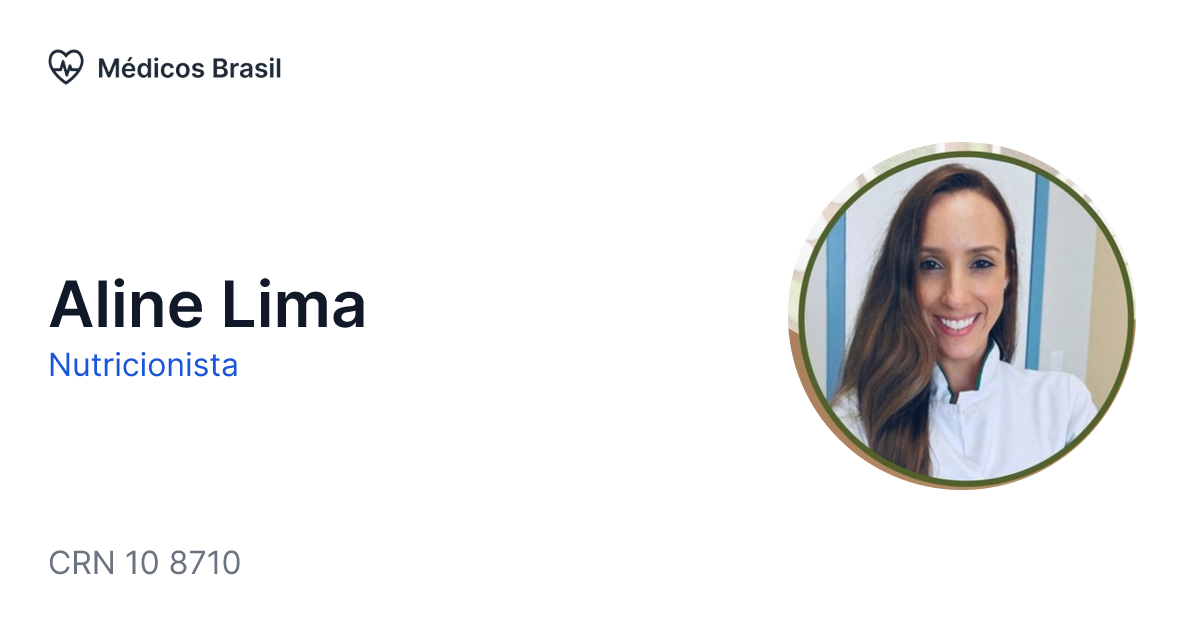 Aline Lima - Nutricionista | Médicos Brasil