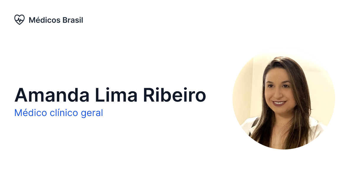 Amanda Lima Ribeiro - Médico clínico geral | Médicos Brasil