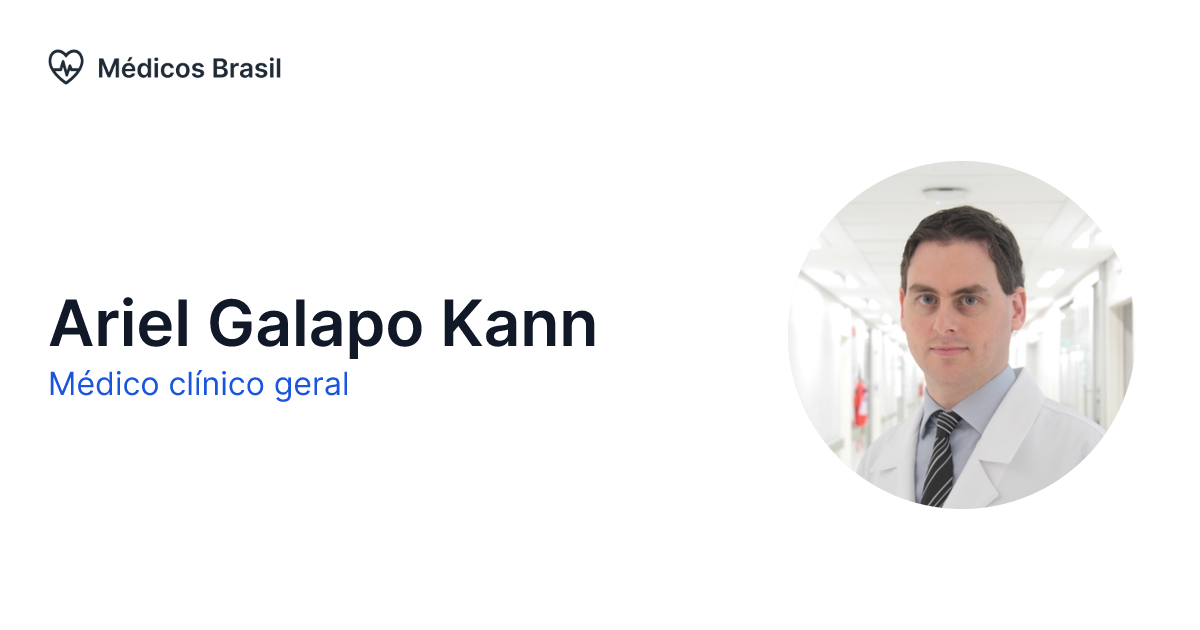 Ariel Galapo Kann - Médico clínico geral | Médicos Brasil
