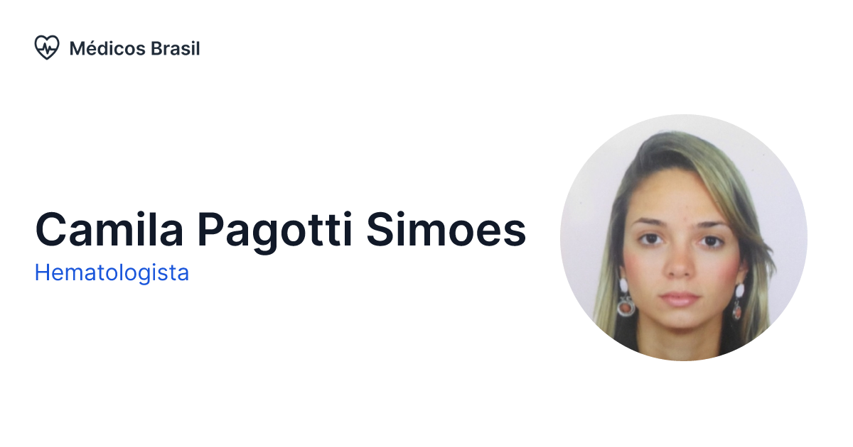 Camila Pagotti Simoes - Hematologista | Médicos Brasil