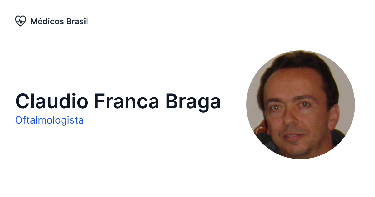 Claudio Franca Braga - Oftalmologista | Médicos Brasil