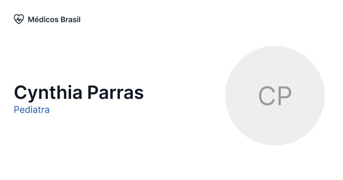 Cynthia Parras - Pediatra | Médicos Brasil