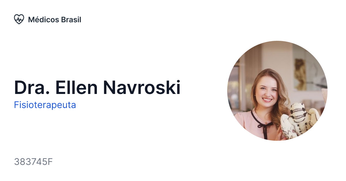 Dra. Ellen Navroski - Fisioterapeuta | Médicos Brasil
