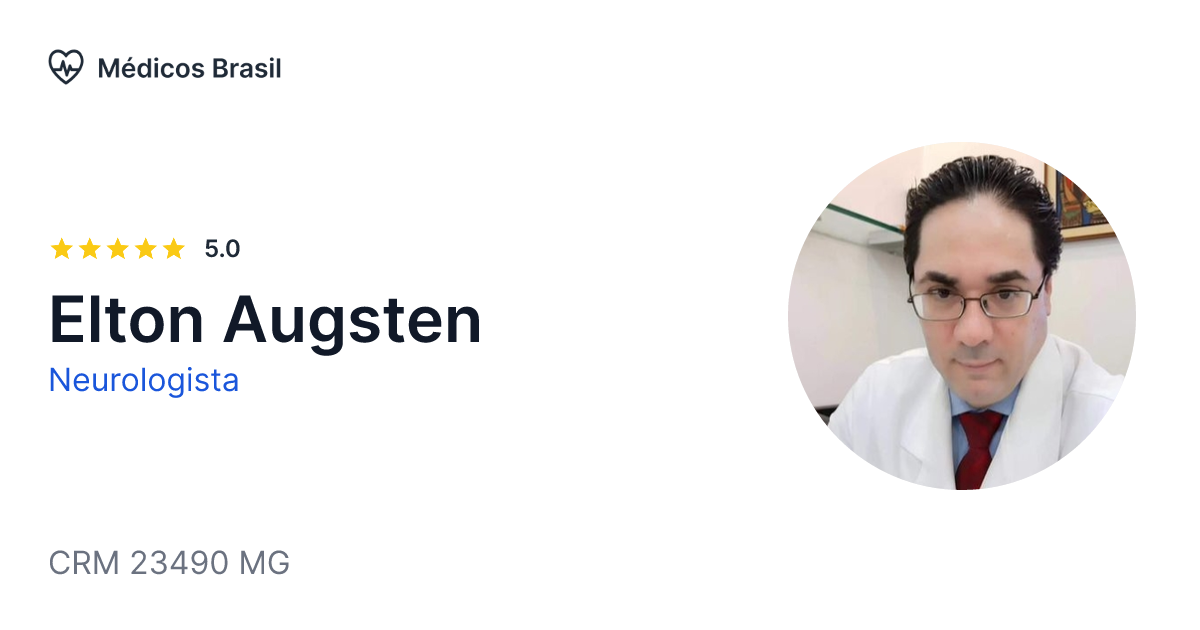 Elton Augsten - Neurologista | Médicos Brasil