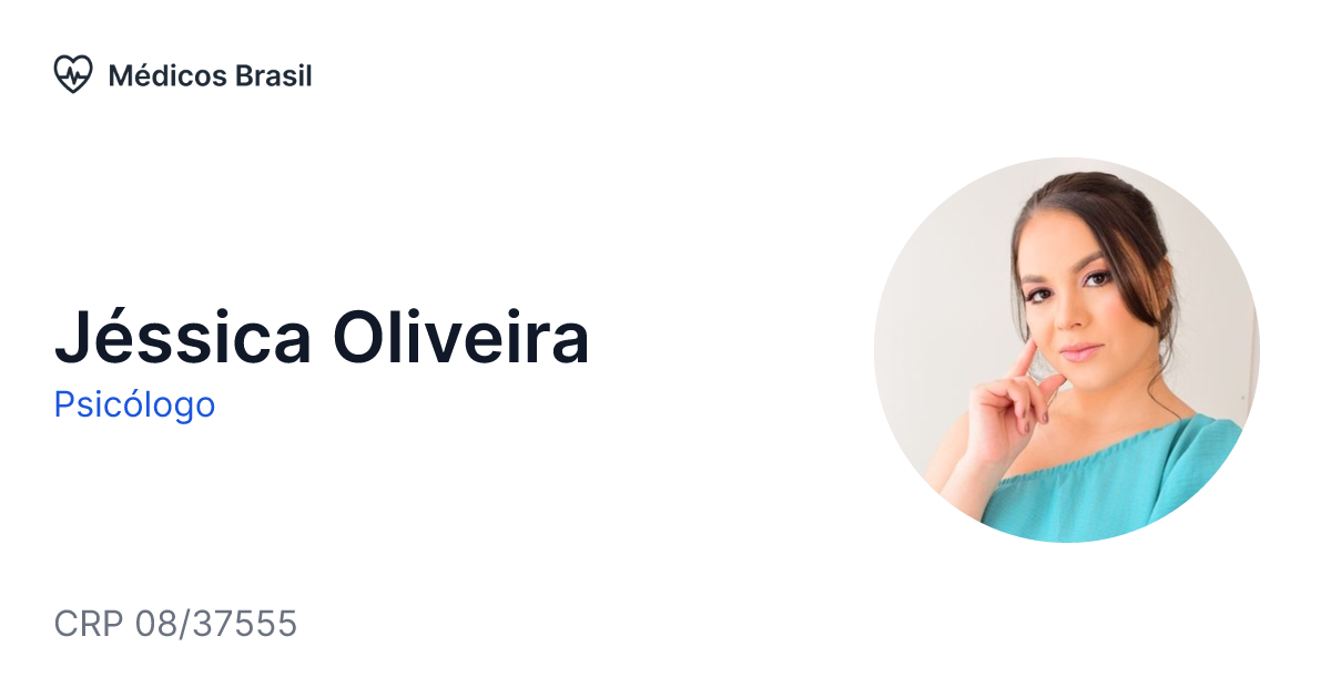 Jéssica Oliveira - Psicólogo | Médicos Brasil