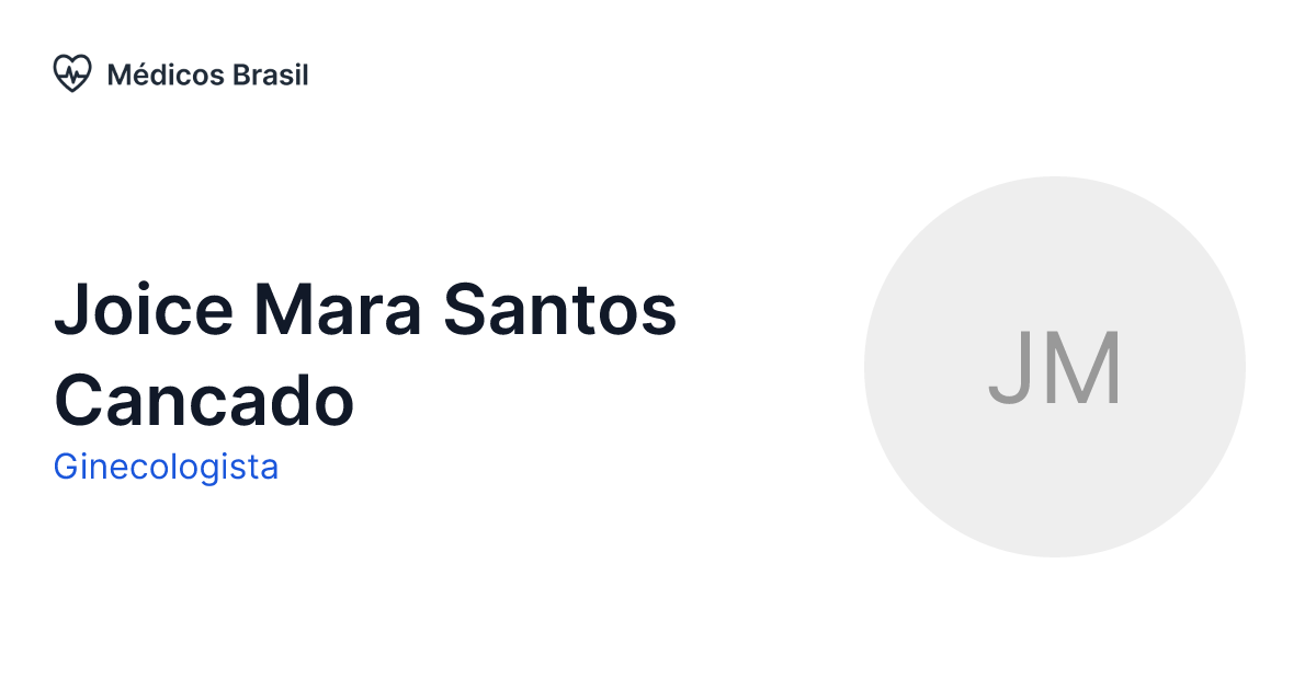 Joice Mara Santos Cancado - Ginecologista | Médicos Brasil