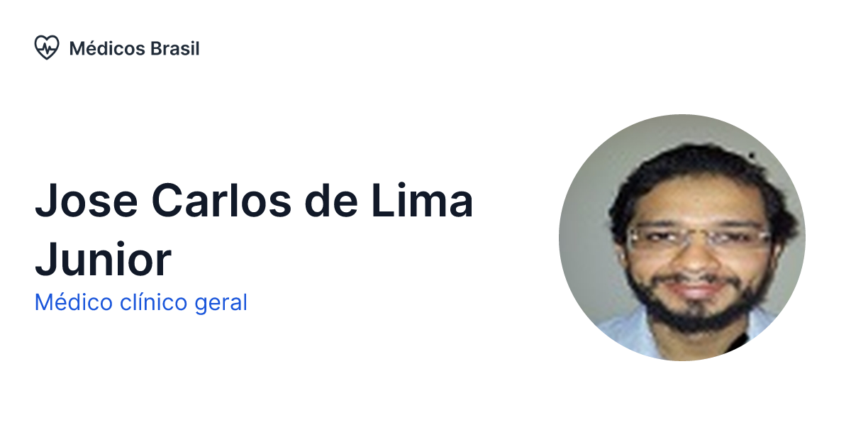 Jose Carlos de Lima Junior - Médico clínico geral | Médicos Brasil