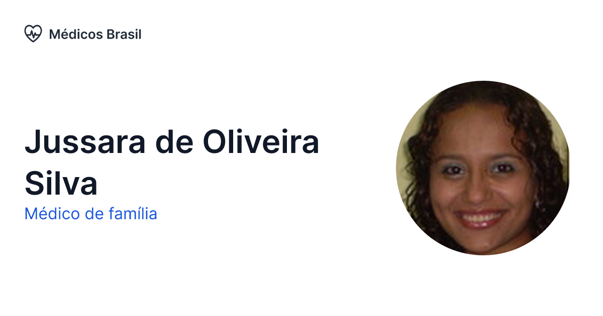 Jussara de Oliveira Silva - Médico de família | Médicos Brasil