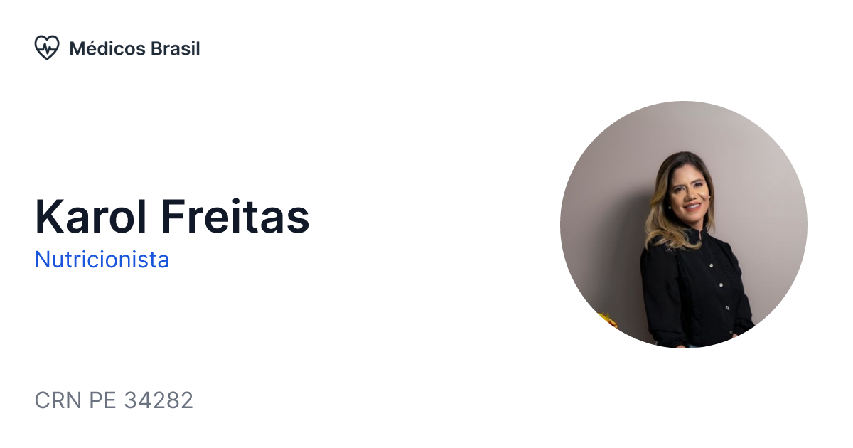 Karol Freitas - Nutricionista | Médicos Brasil