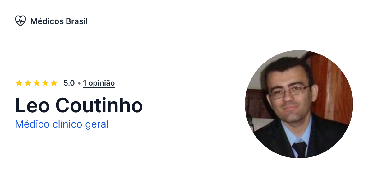 Leo Coutinho - Médico clínico geral | Médicos Brasil