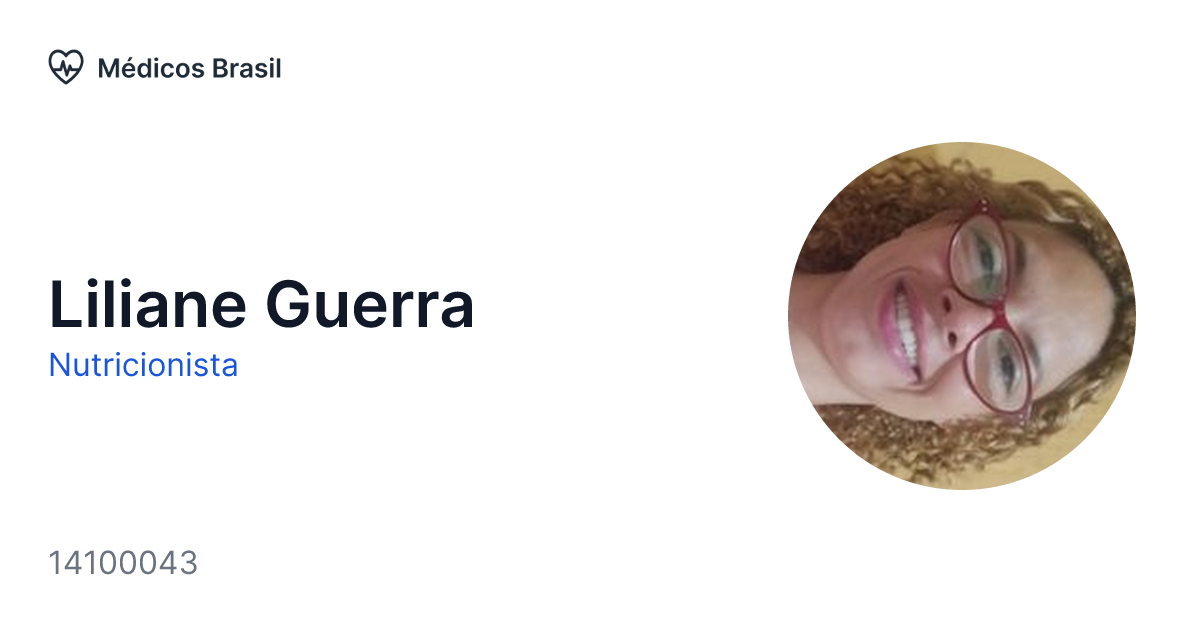 Liliane Guerra - Nutricionista | Médicos Brasil