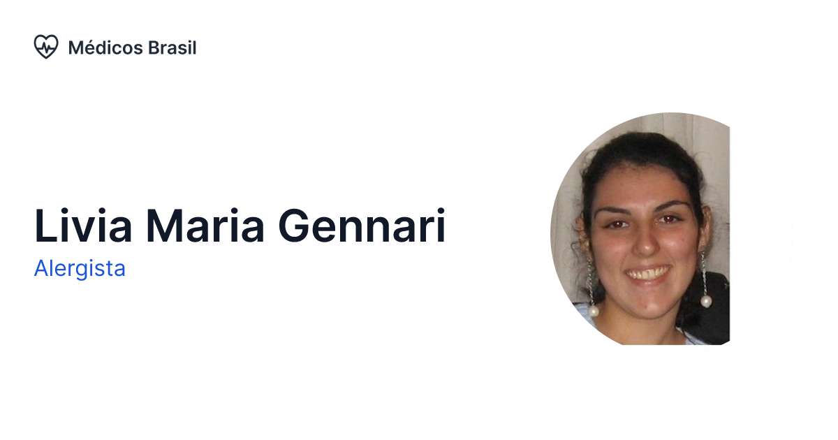 Livia Maria Gennari - Alergista | Médicos Brasil