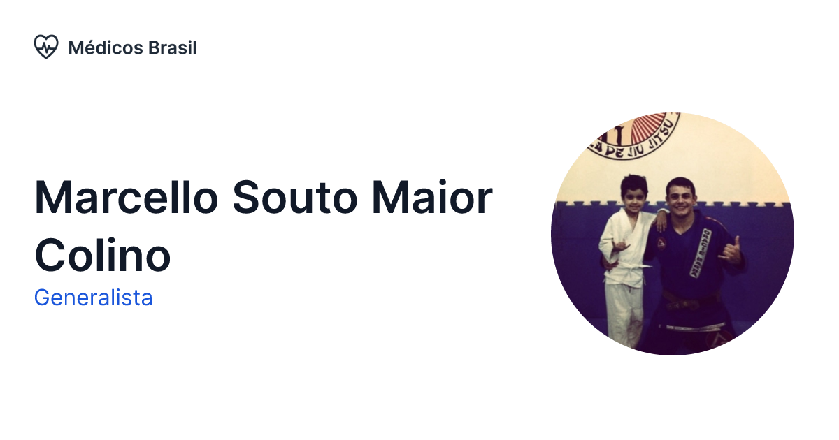 Marcello Souto Maior Colino - Generalista | Médicos Brasil