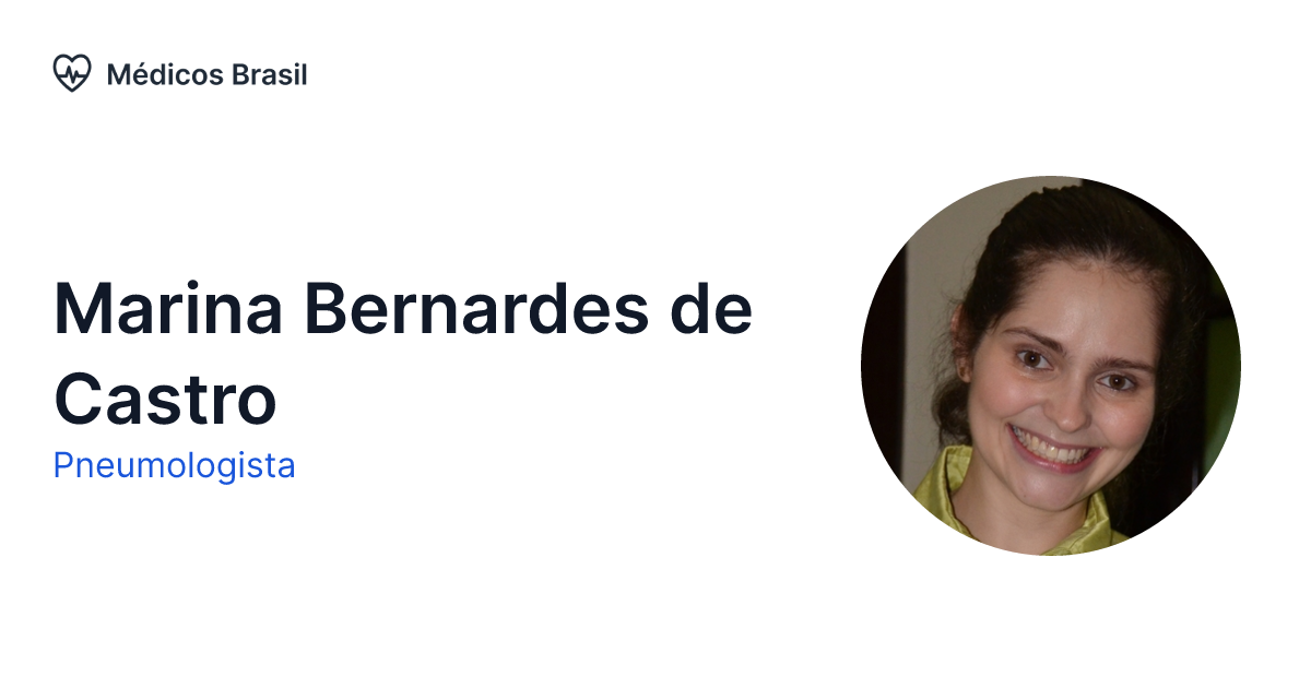Marina Bernardes de Castro - Pneumologista | Médicos Brasil