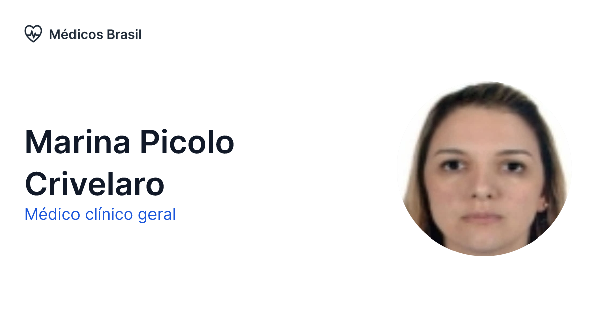 Marina Picolo Crivelaro - Médico clínico geral | Médicos Brasil
