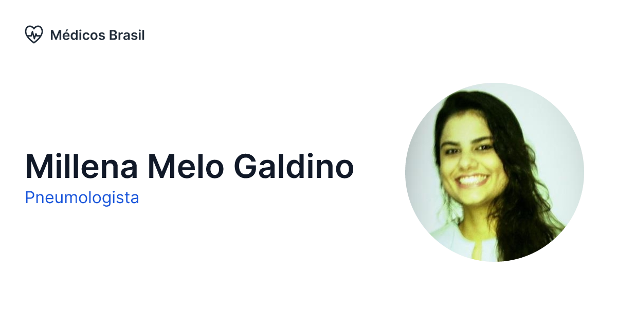 Millena Melo Galdino - Pneumologista | Médicos Brasil