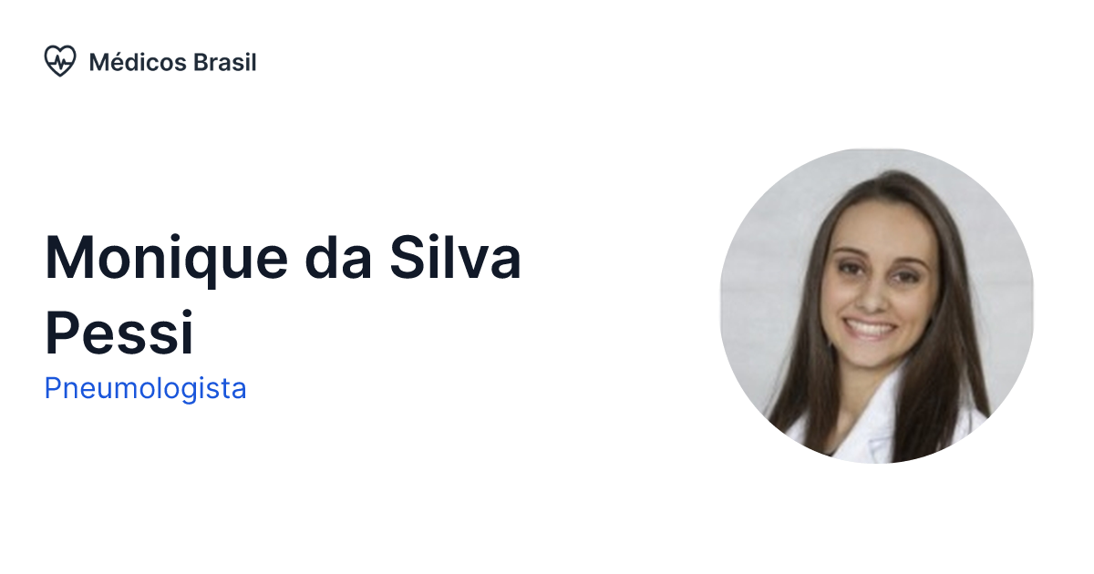 Monique da Silva Pessi - Pneumologista | Médicos Brasil