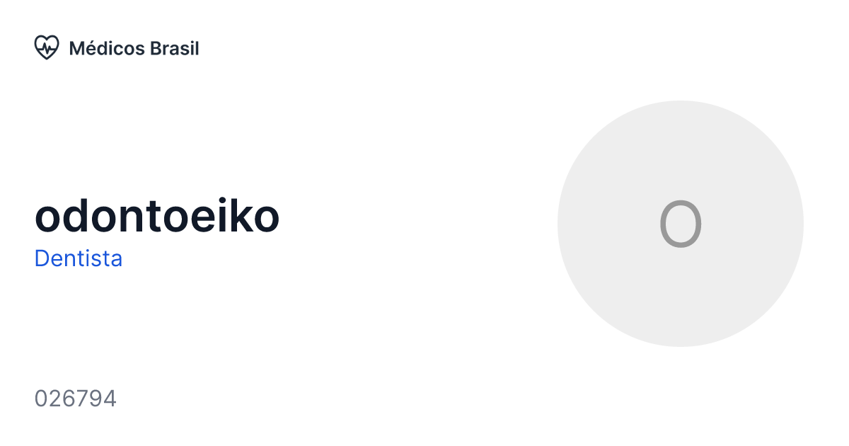 odontoeiko - Dentista | Médicos Brasil