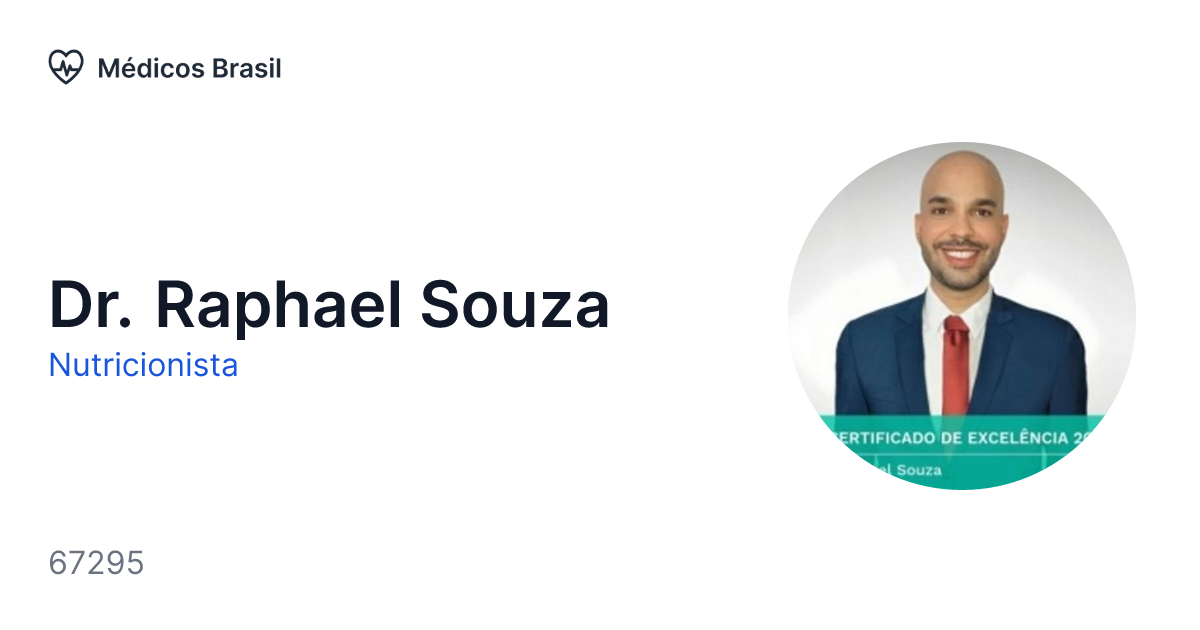Dr. Raphael Souza - Nutricionista | Médicos Brasil