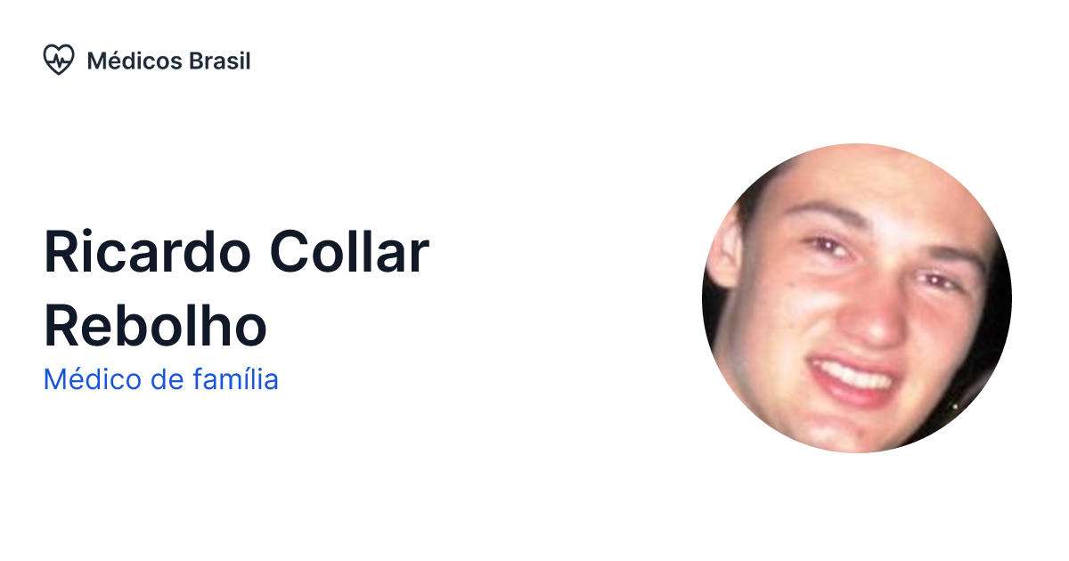 Ricardo Collar Rebolho - Médico de família | Médicos Brasil