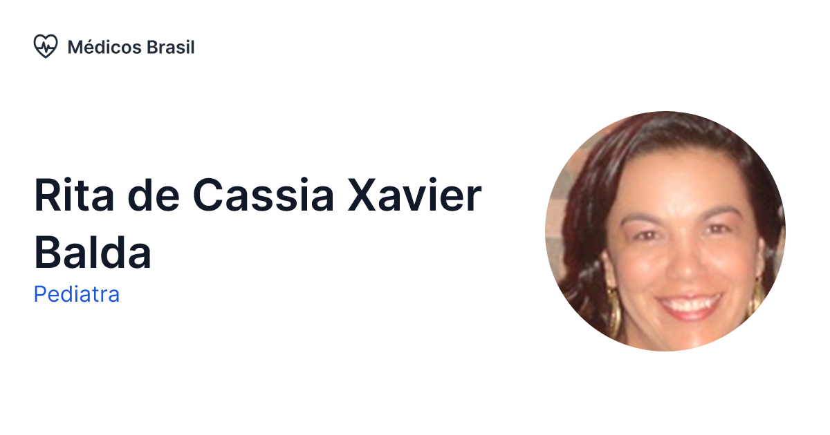 Rita de Cassia Xavier Balda - Pediatra | Médicos Brasil