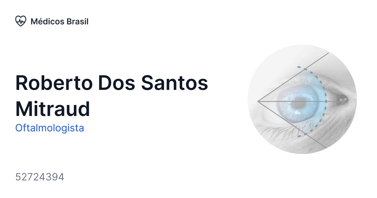 Roberto Dos Santos Mitraud - Oftalmologista | Médicos Brasil