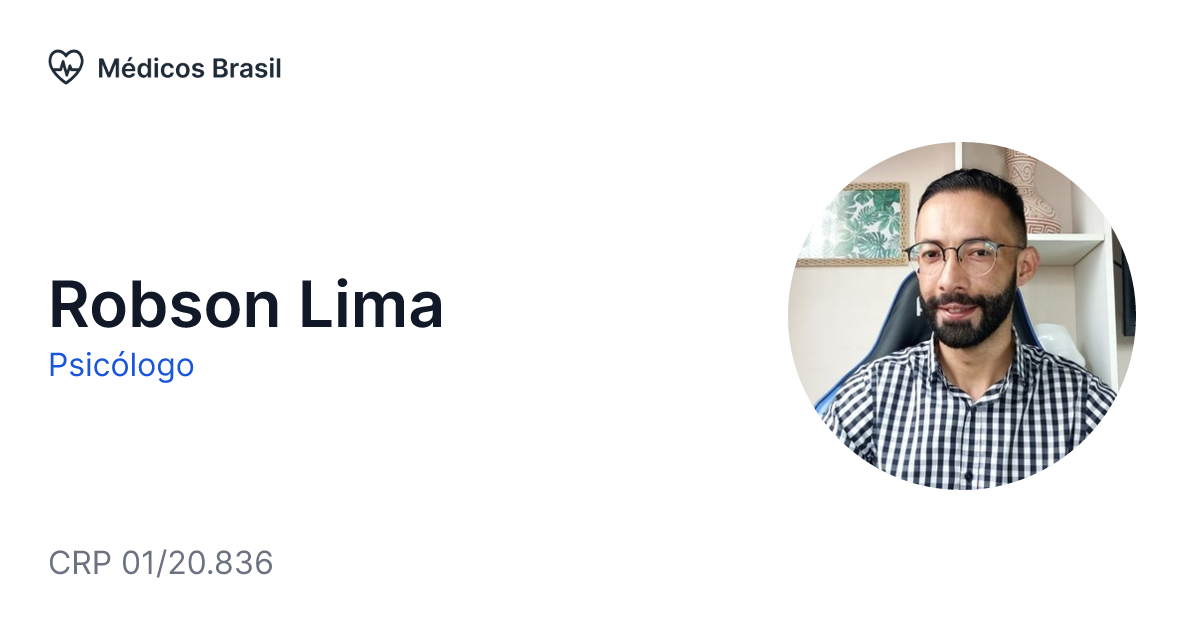 Robson Lima - Psicólogo | Médicos Brasil