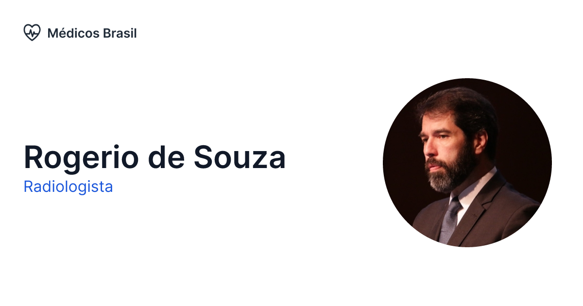 Rogerio de Souza - Radiologista | Médicos Brasil