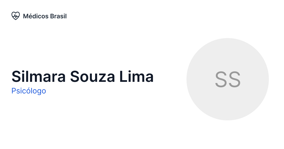 Silmara Souza Lima - Psicólogo | Médicos Brasil