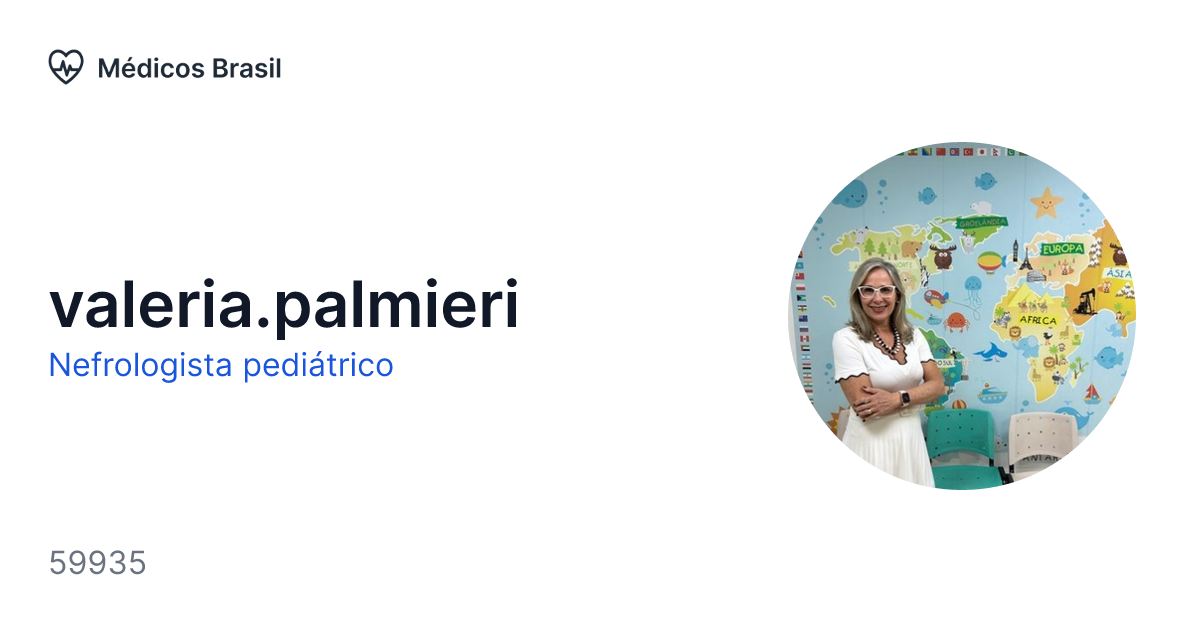 valeria.palmieri - Nefrologista pediátrico | Médicos Brasil